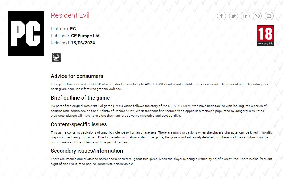 Resident Evil 1996 – Natalie.TF