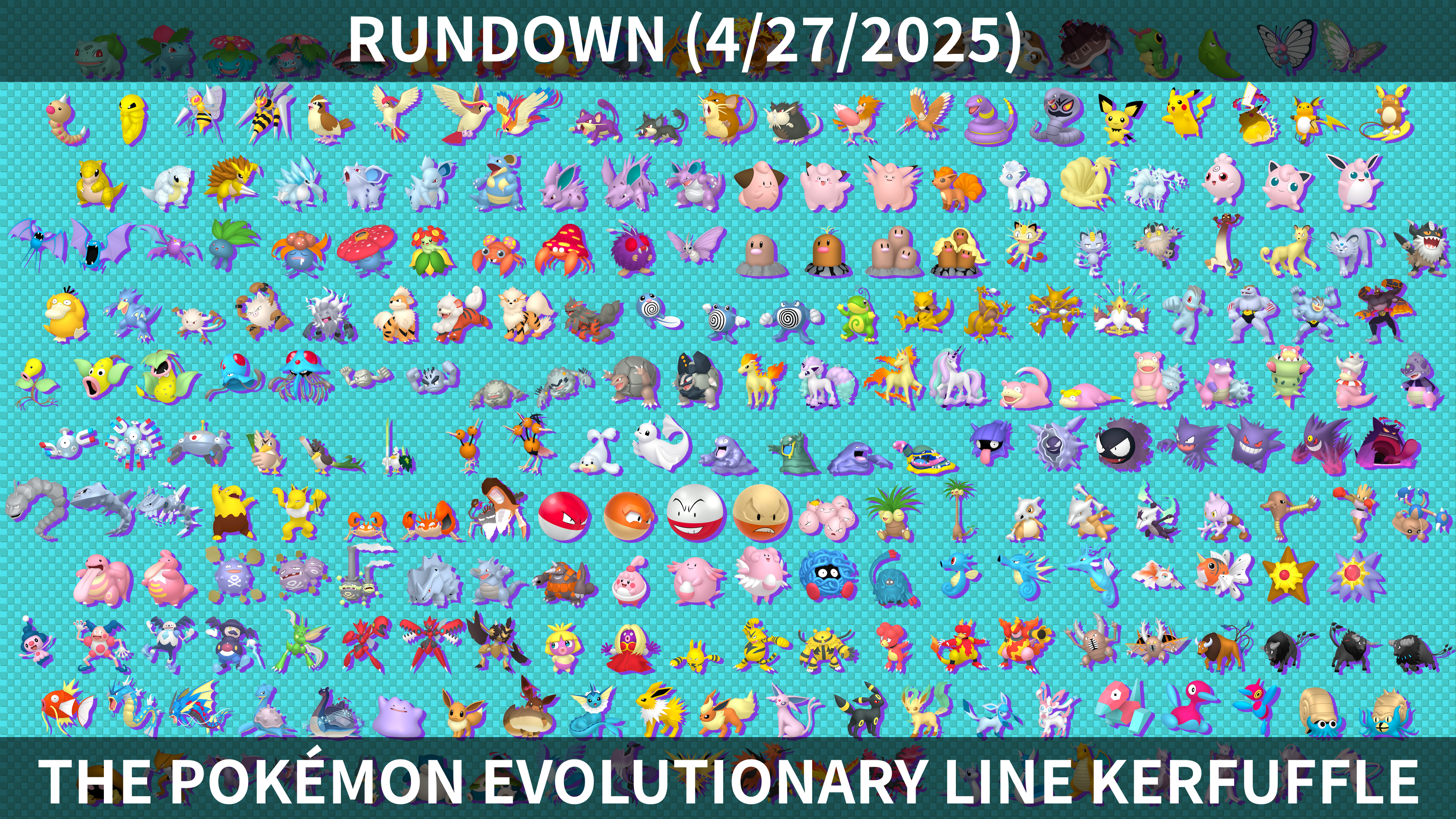 Rundown (4/27/2025) The Pokémon Evolutionary Line Kerfuffle – Natalie.TF